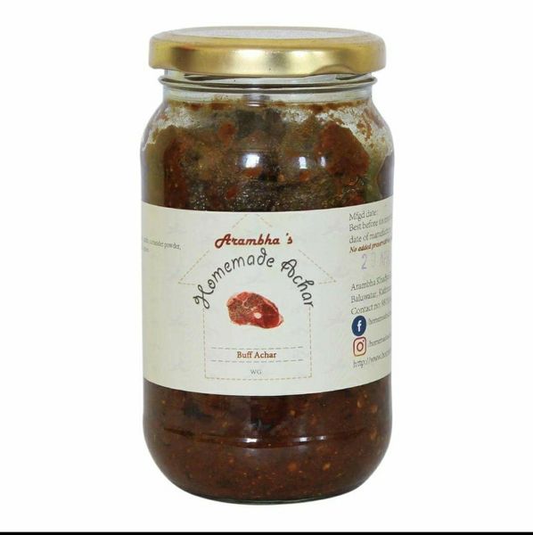 Buy Sukuti Achar (Dried Meat Pickle) Online at Sewapoint – Authentic ...
